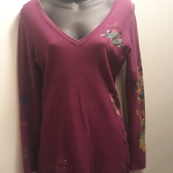 Ed Hardy | Tops | Ed Hardy Top | Poshmark